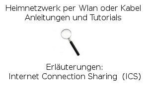 Internet Connection Sharing einrichten (ICS)